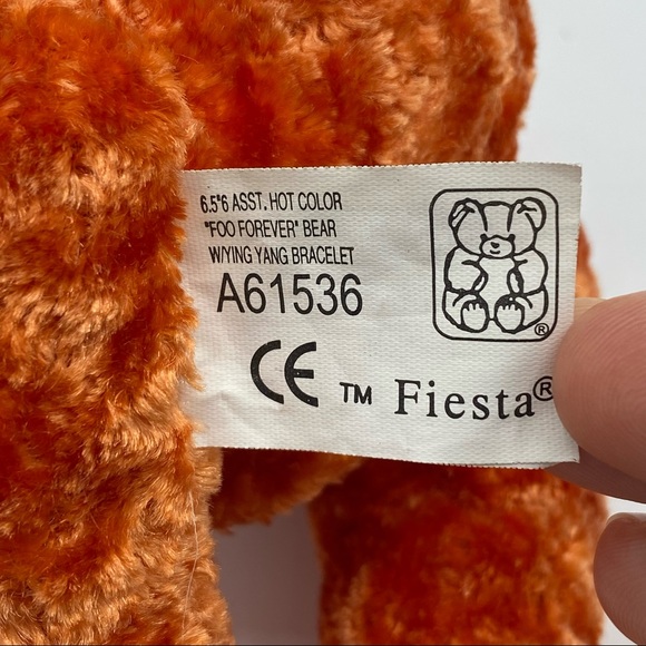 Vintage | Toys | Foo Forever Yin Yang Young Fiesta Bear With Bracelet ...